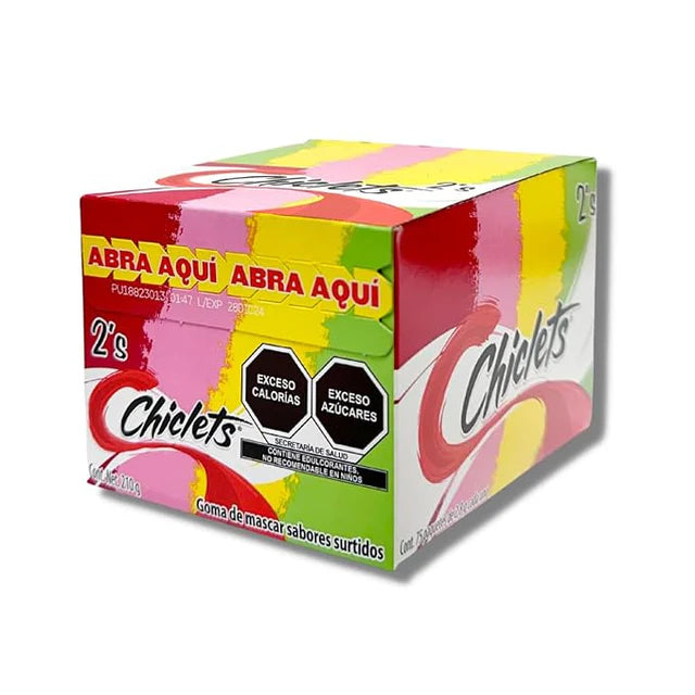 Chiclets Assorted Gum 75ct – Candy-Coated Chewing Gum – Dulceria ...